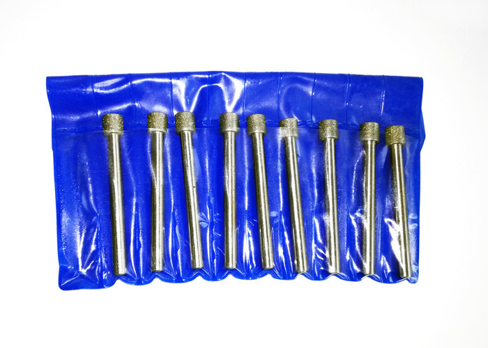 Small Electroplated Diamond Grinding Pins For Inner Diameter D126 Grit