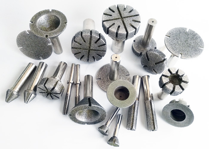 12mm Diameter 50mm Length Surface Finishing Diamond Grinding Pins